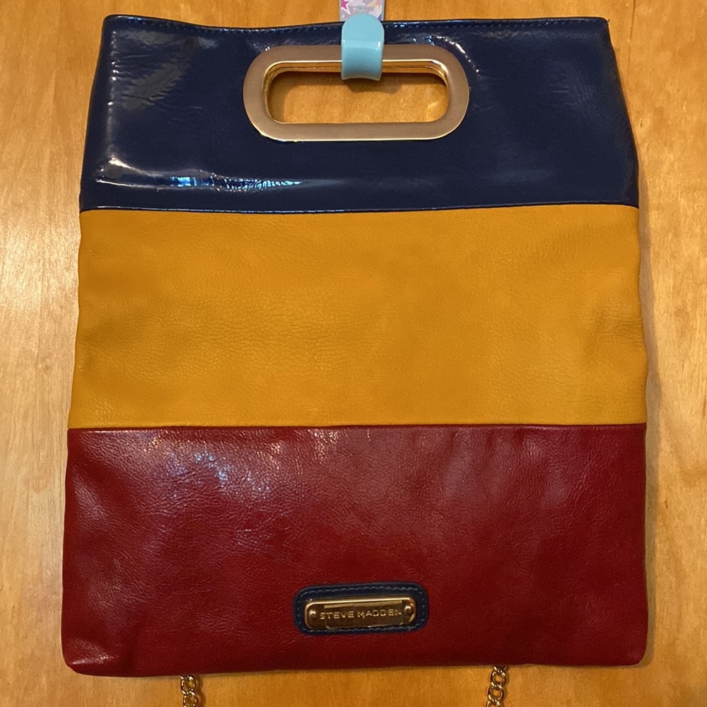 Steve Madden Vintage Retro 90s Style Color Block Purs… - Gem